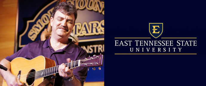 Wyatt Rice teaching guitar at ETSU - Bluegrass Today